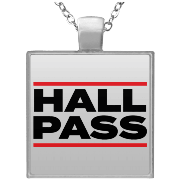Womens Hall Pass Necklace For Couples With An Open Relationship